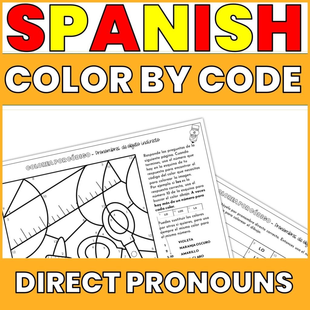 Spanish Worksheets and More