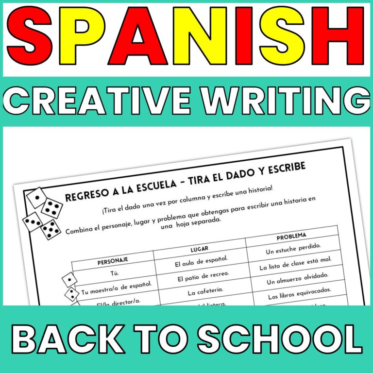 Fun and Engaging Spanish Back To School Activities To Kickstart The ...