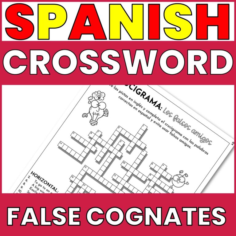 Spanish False Cognates: Tips For Teaching Falsos Amigos