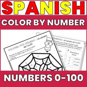 Spanish Numbers Activities Teaching Spanish Numbers from 0 to 100 through