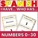 Spanish Numbers Activities Teaching Spanish Numbers from 0 to 100 through