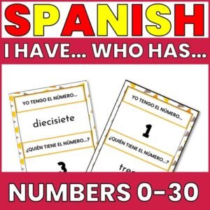 Spanish Numbers Activities Teaching Spanish Numbers from 0 to 100 through