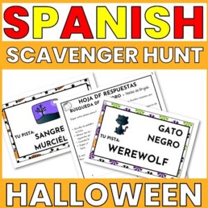 7 Spanish Halloween Activities for Fun & Low-Prep Lesson