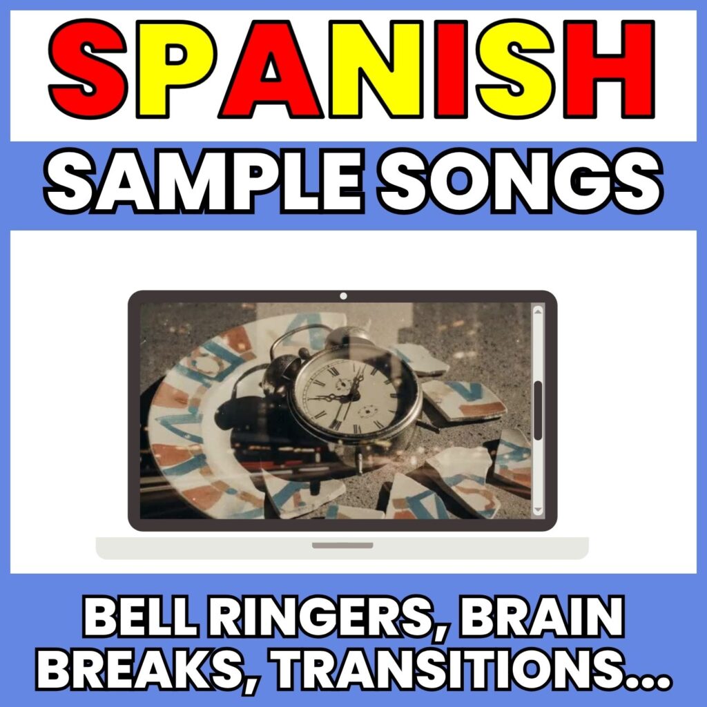 How to Make Custom Spanish Bell Ringers & Brain Breaks with AI