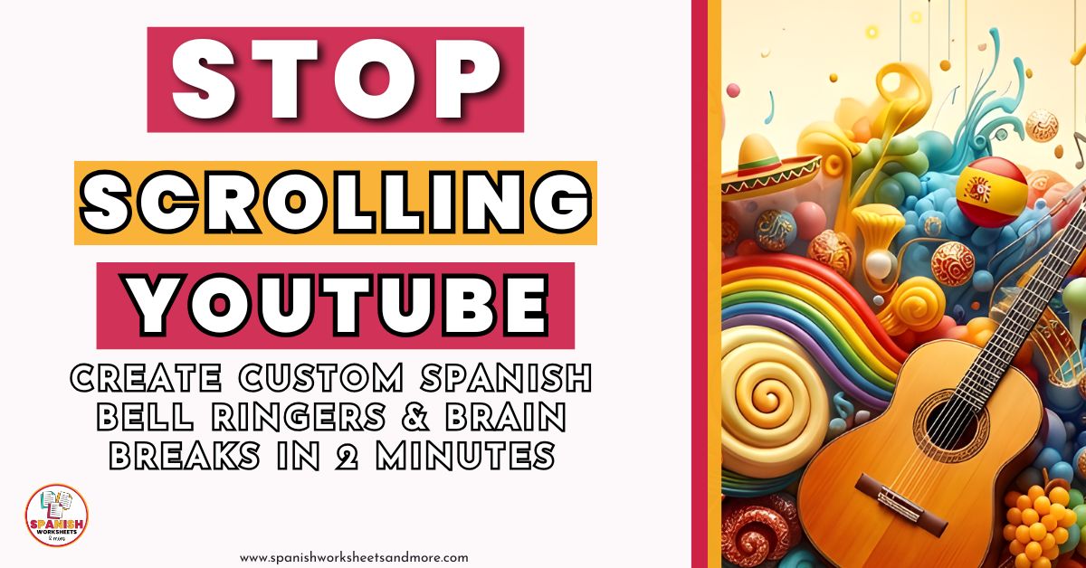 How to Make Custom Spanish Bell Ringers & Brain Breaks with AI